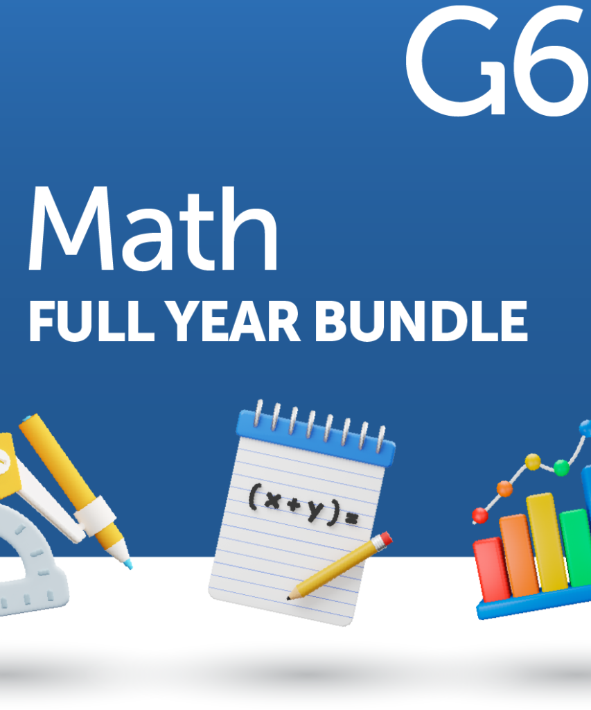 Math Complete Year Bundle: Grade 6 - Schoolio™