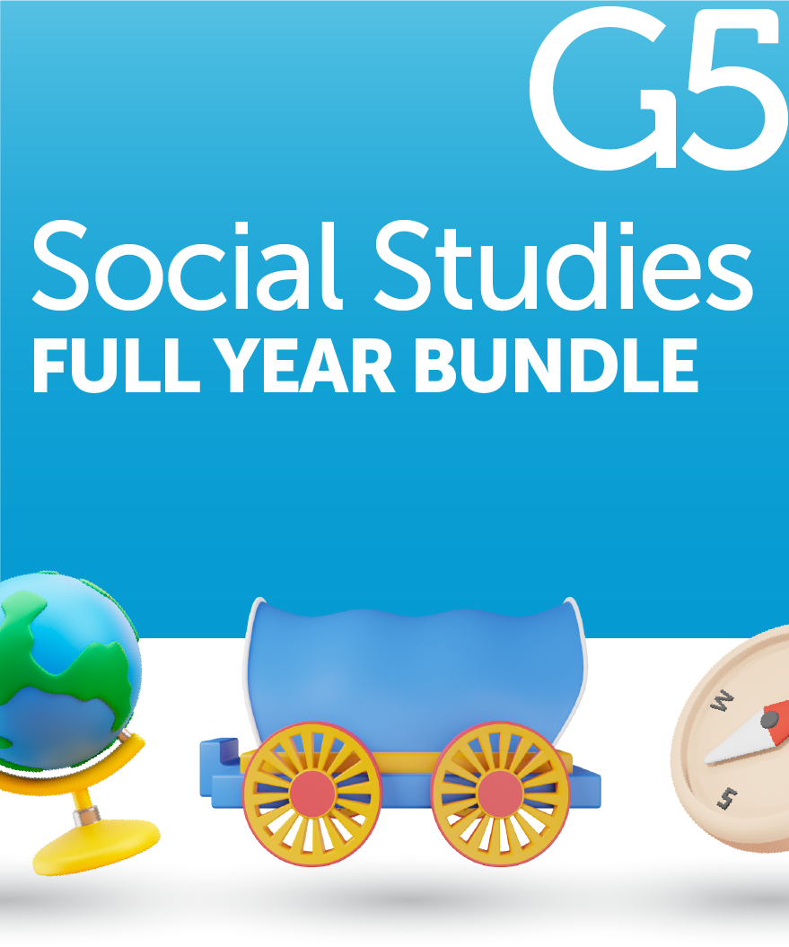Social Studies Starter Bundle: Grade 5 - Schoolio™️ | US