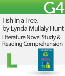 Literature & Comprehension Novel Study: Fish in a Tree, by Lynda ...