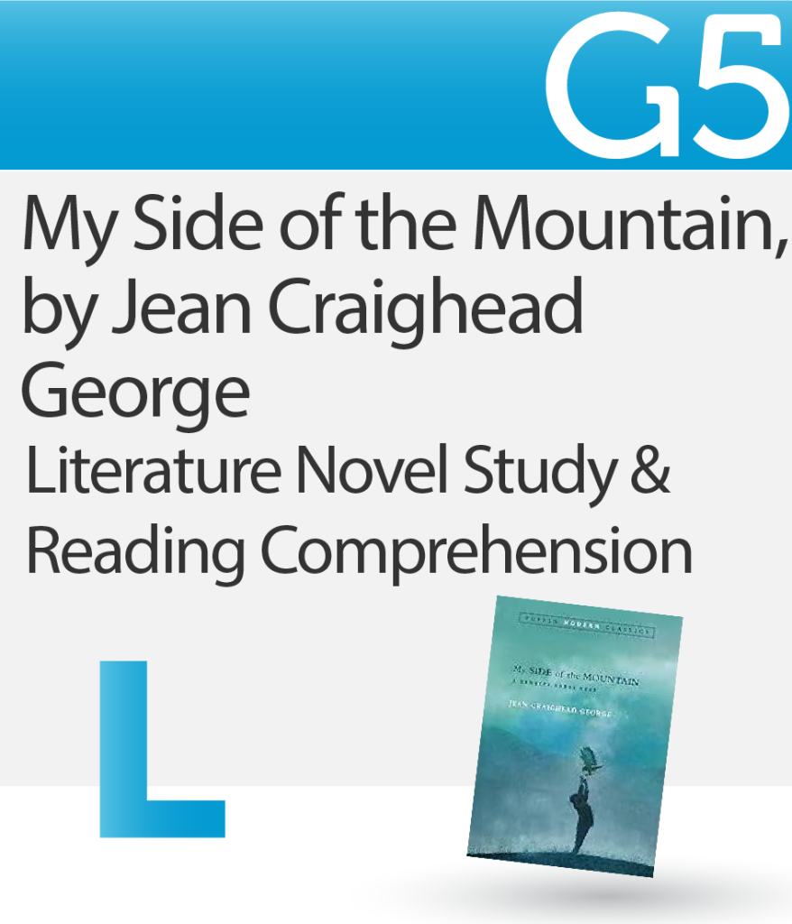 Literature & Comprehension Novel Study: My Side of the Mountain, by ...