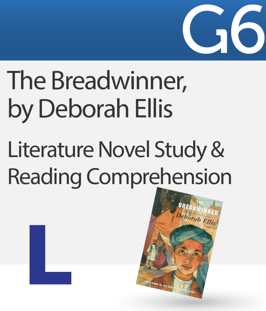 Literature & Comprehension Novel Study: The Breadwinner, by Deborah ...