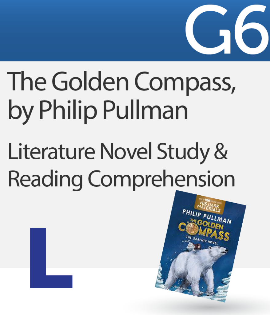 Literature & Comprehension Novel Study: The Golden Compass, by Philip ...