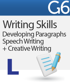 Writing Skills Developing Paragraphs & Speech Writing + Creative ...