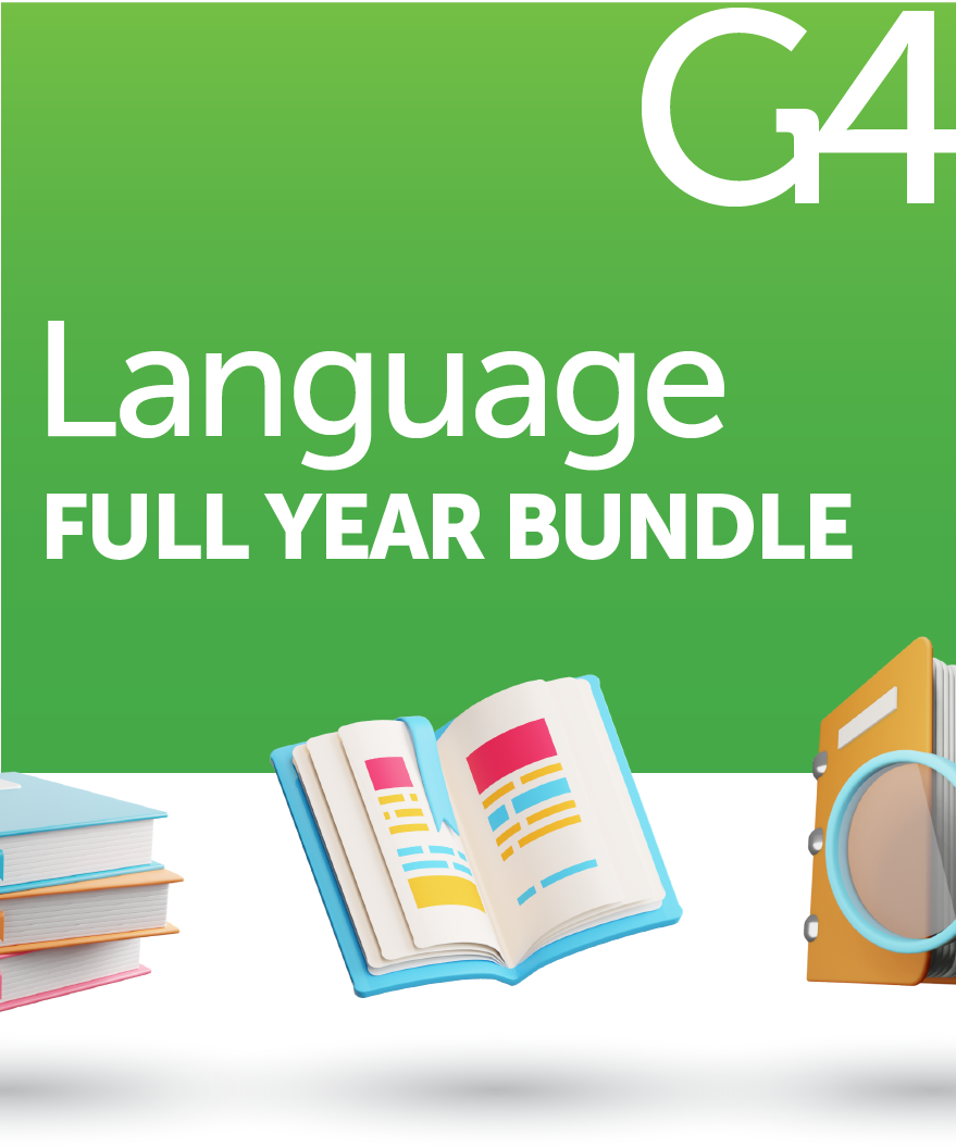 Grade 4 Language Arts – Full Year Bundle - Schoolio
