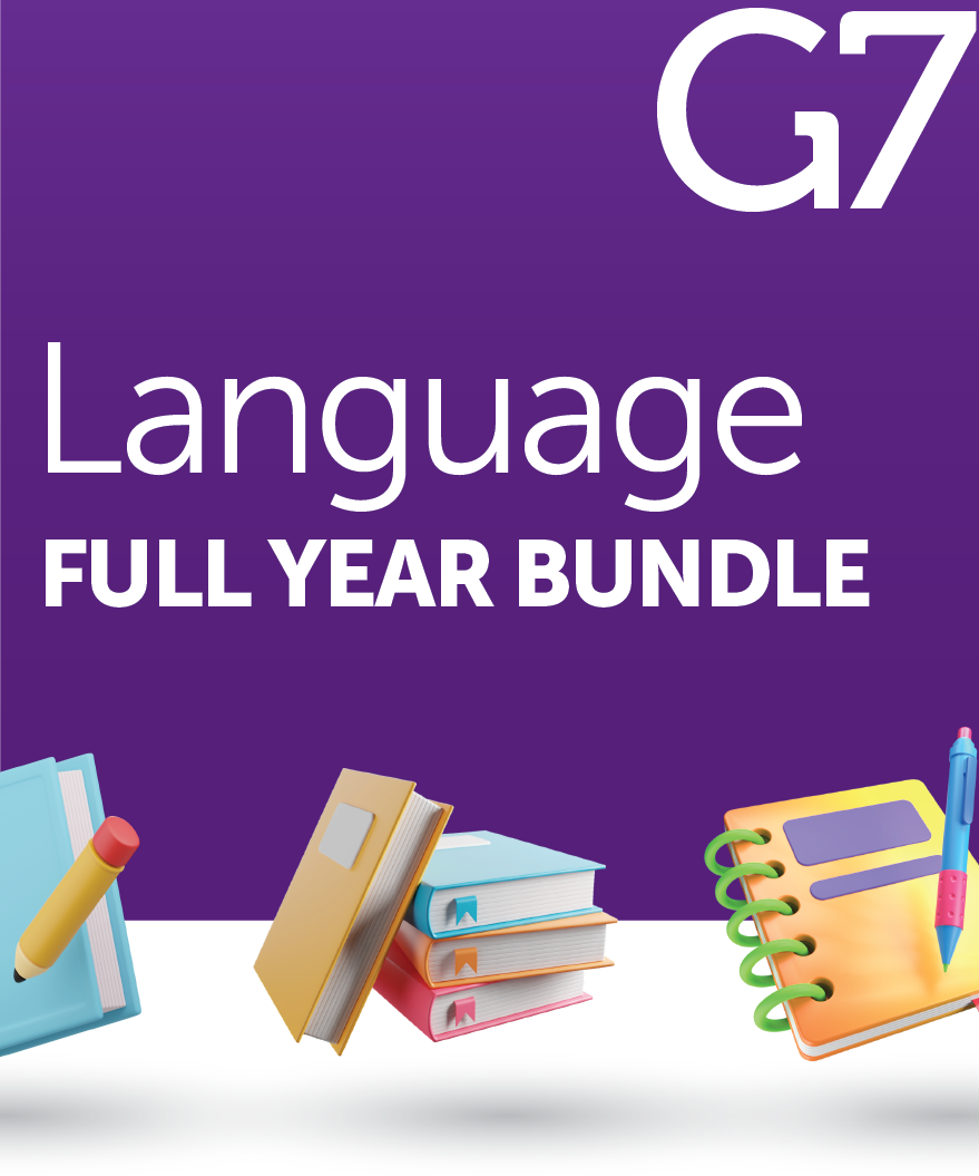 Grade 7 Language Arts – Full Year Bundle - Schoolio